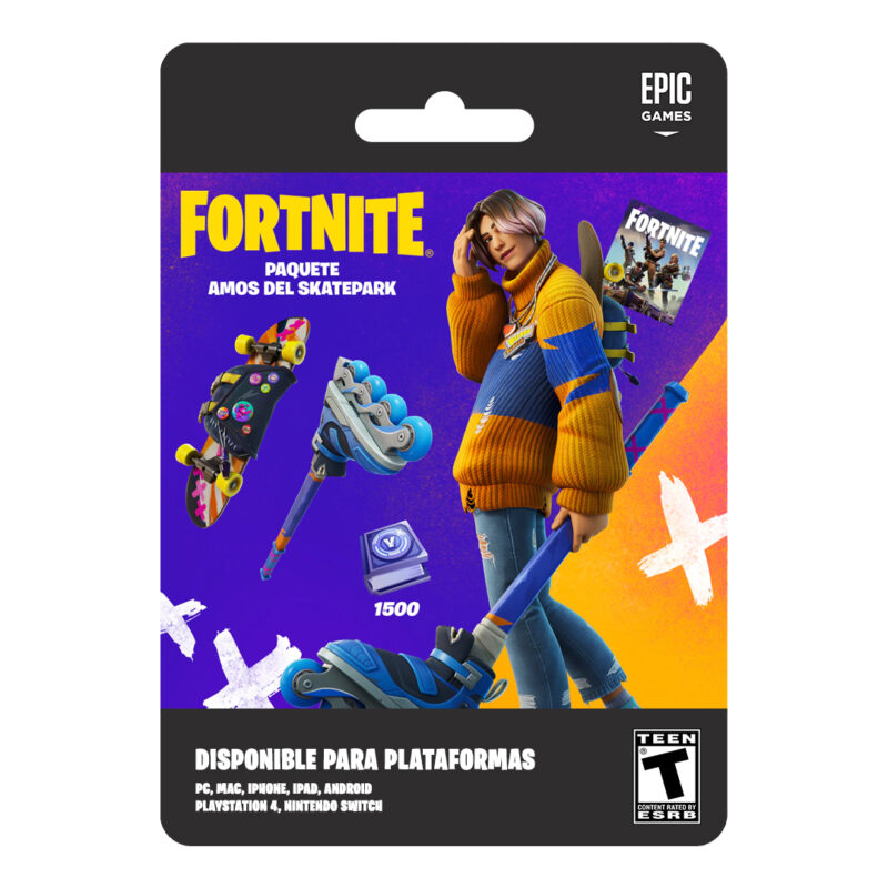 Fortnite Salvar El Mundo Pack Amos Del Skatepark Fhalcon Gaming