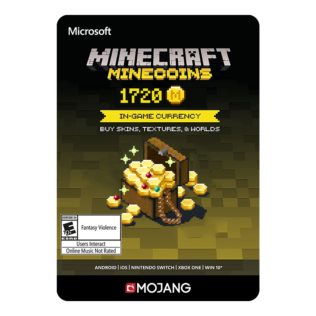 Minecraft 1720 Minecoins - Fhalcon Gaming
