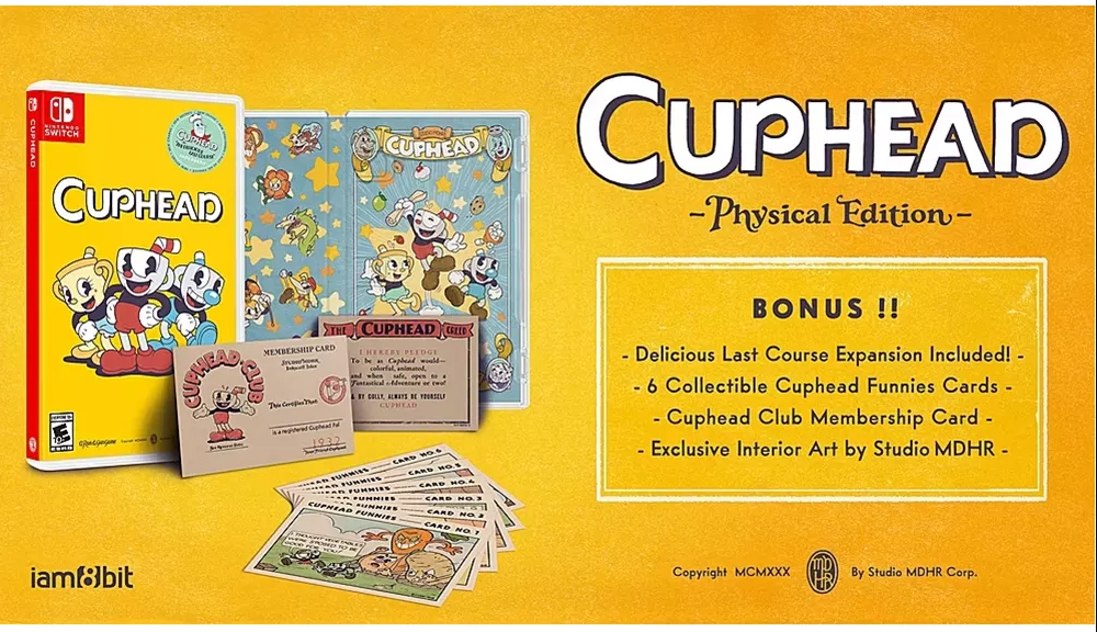 Cuphead Nintendo Switch - Fhalcon Gaming